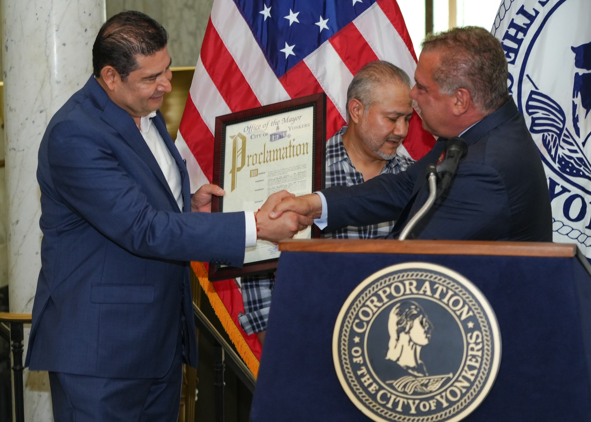 MAYOR MIKE SPANO WELCOMES THE GOVERNOR-ELECT OF PUEBLA, MEXICO ...