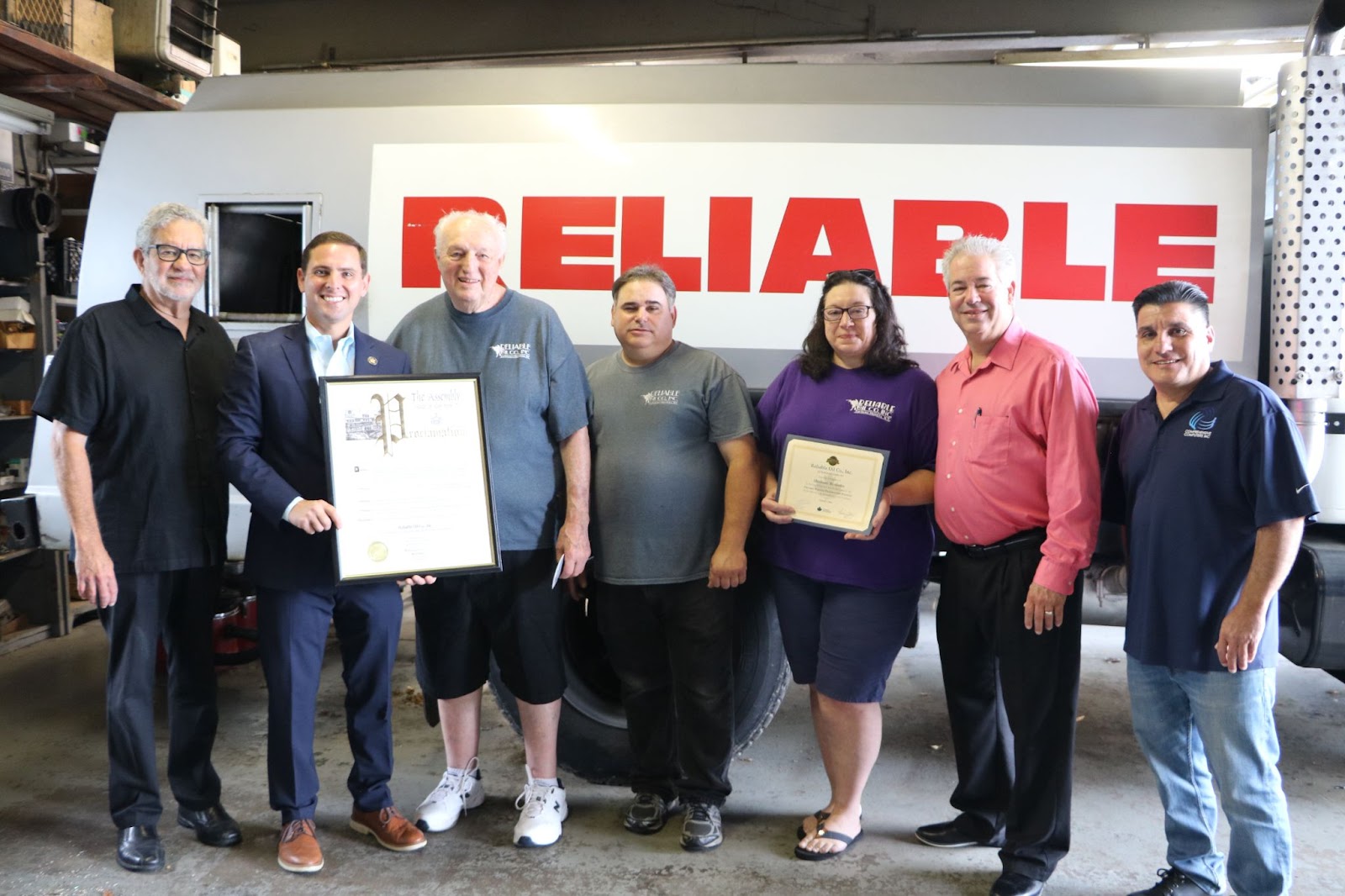 Reliable Oil Company in Yorktown Heights Named a Historic Business by ...