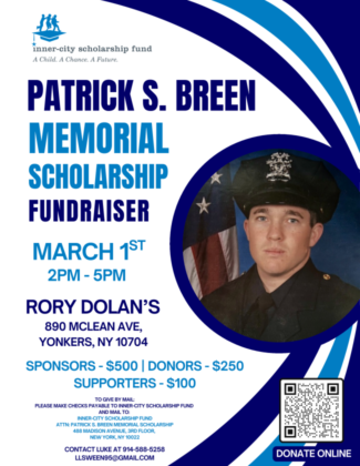 PATRICK S. BREEN MEMORIAL SCHOLARSHIP FUNDRAISER | Yonkers Times
