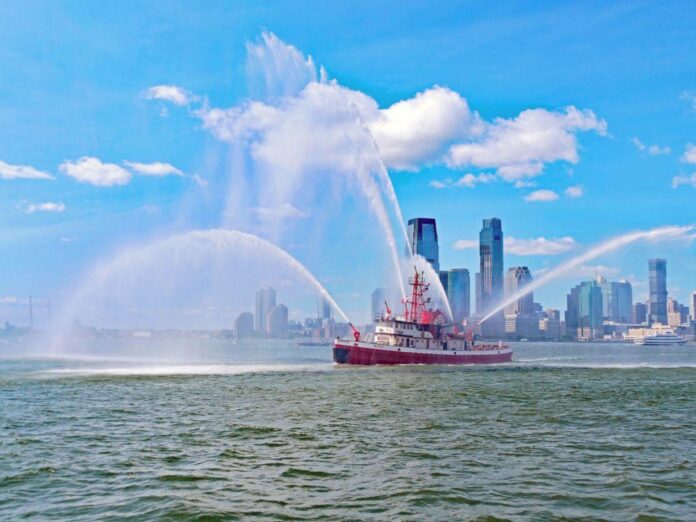 Artist Reception - Historic Tall Ships and Fireboats - Photos by David ...