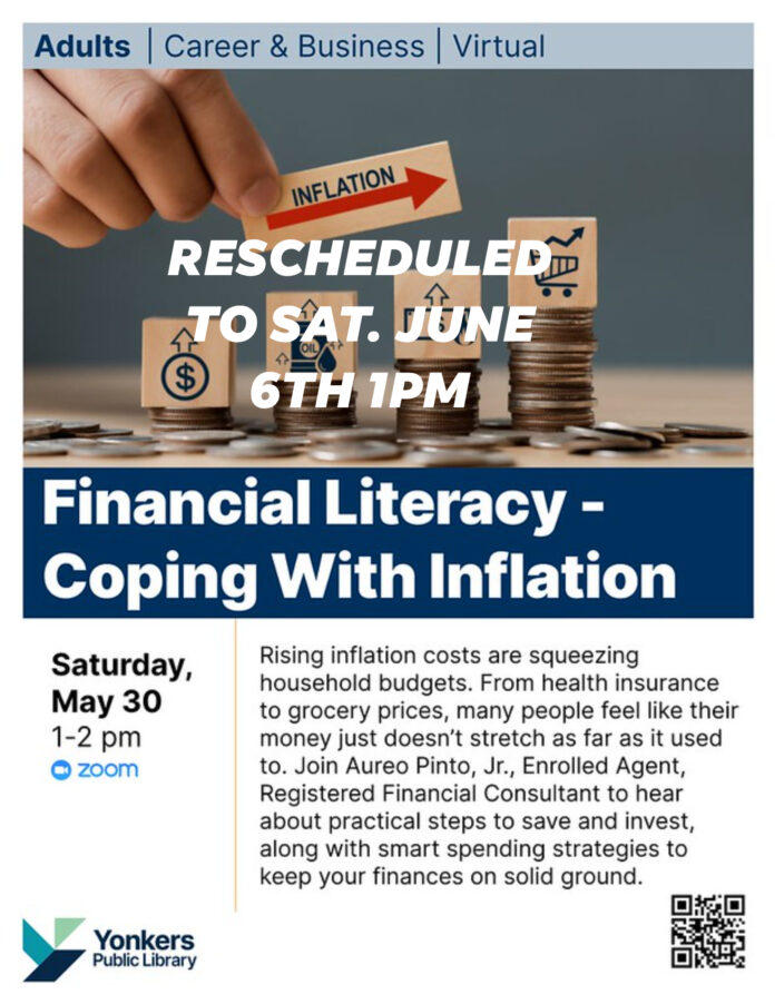 Financial Literacy-Coping with Inflation -June 6-Yonkers Public Library ...