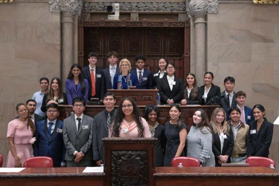 Senator Shelley Mayer Welcomes Youth Advisory Council to Albany ...